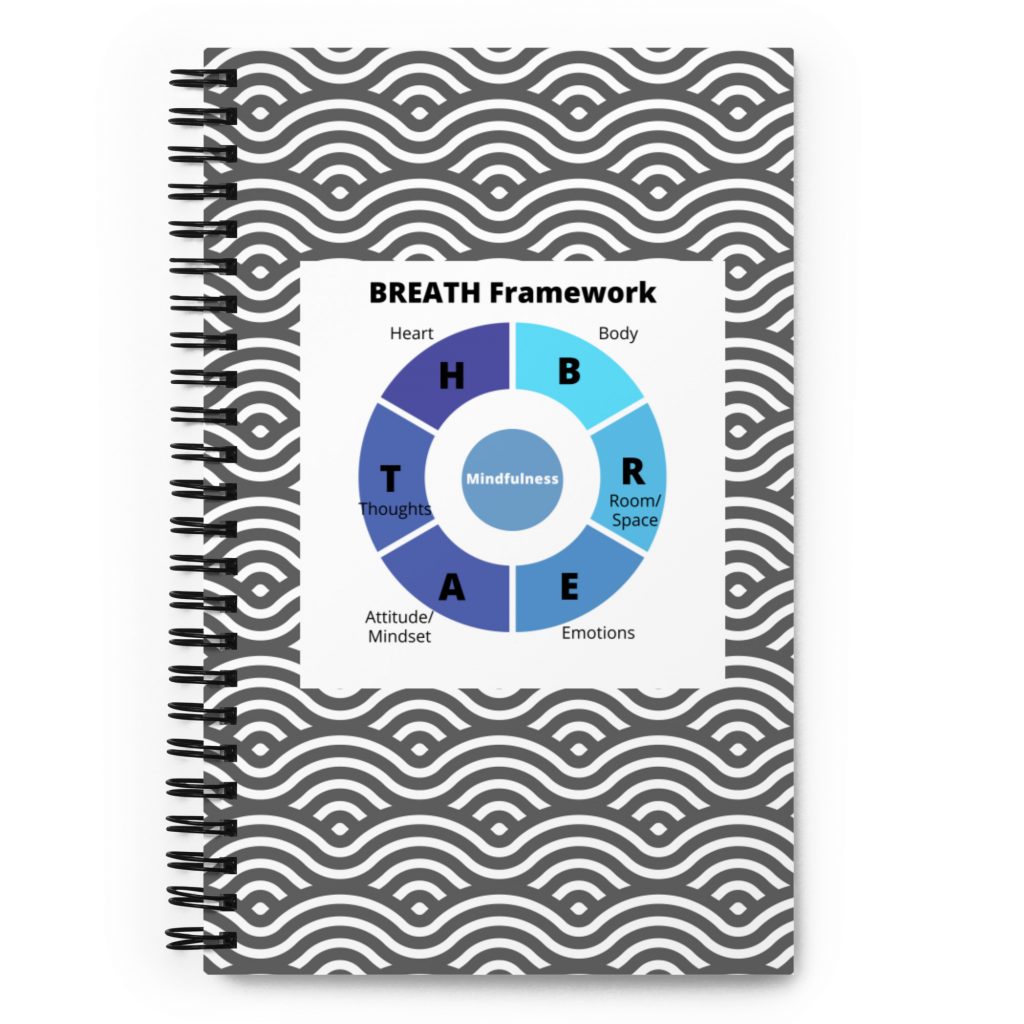 8 Core Emotions spiral notebook/journal | 8 basic emotions wheel ...